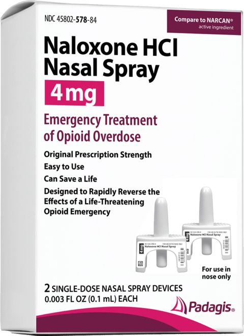 Naloxone HCl 4mg Nasal Spray - DB Diagnostics